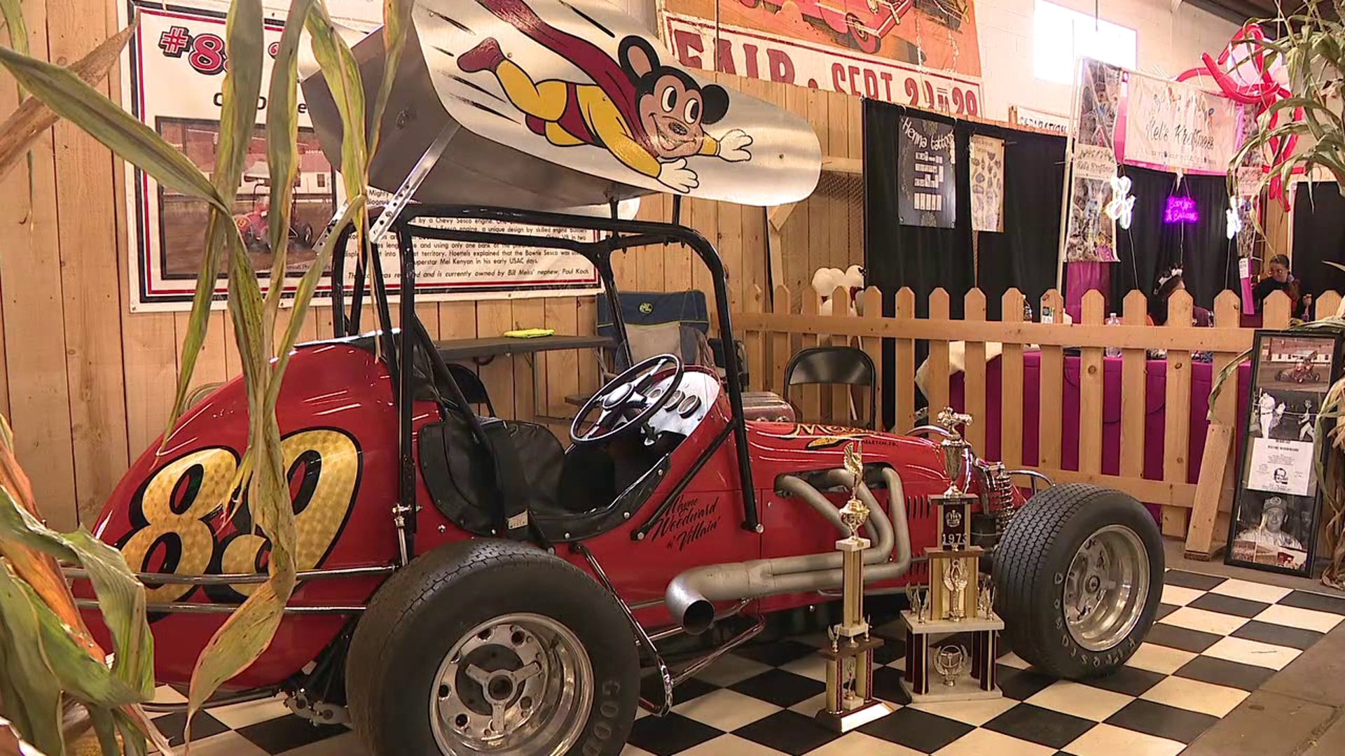 Iconic Mighty Mouse racecar on display at the Bloomsburg Fair | wnep.com