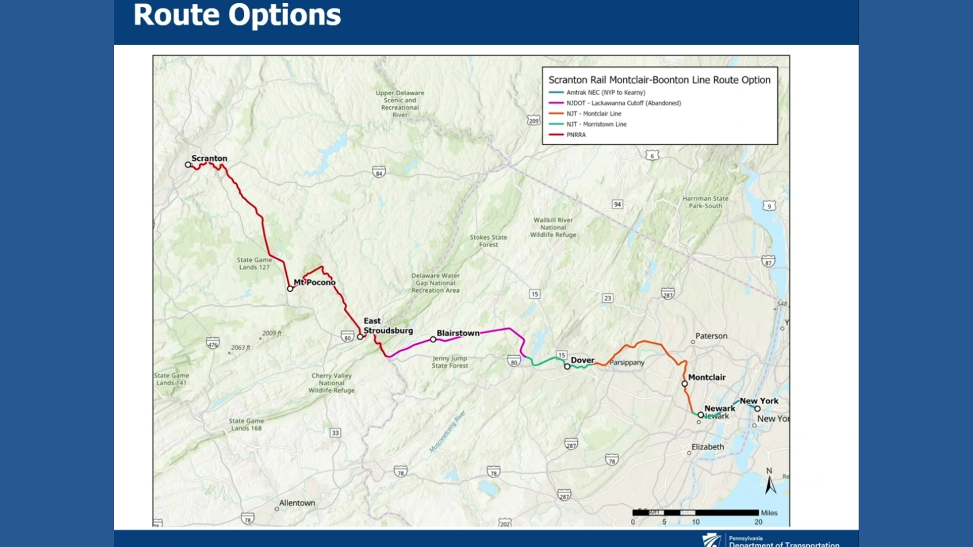 PennDOT discuss advancement of proposed Scranton to NYC rail project ...