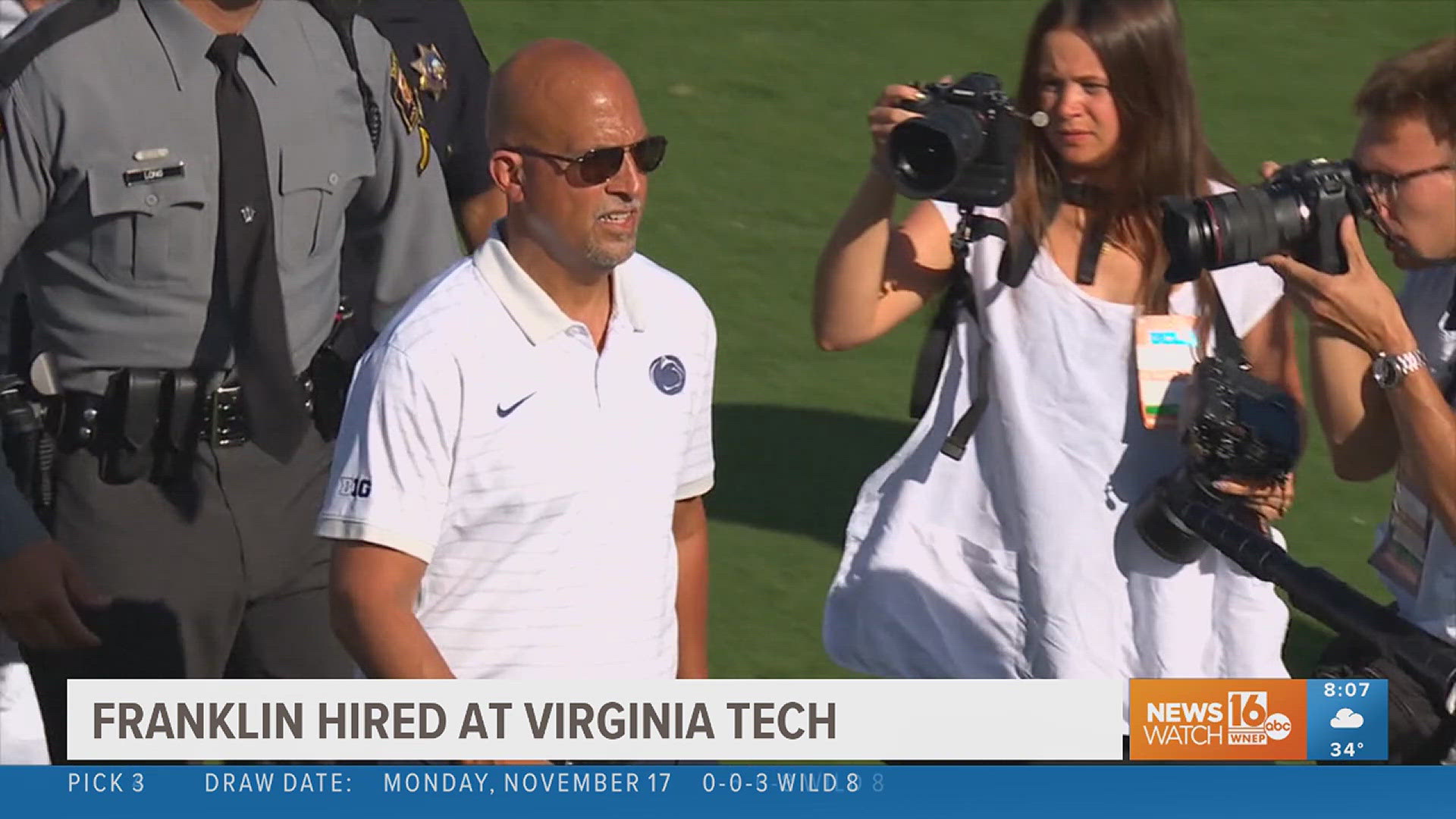 James Franklin to become head coach at Virginia Tech | wnep.com