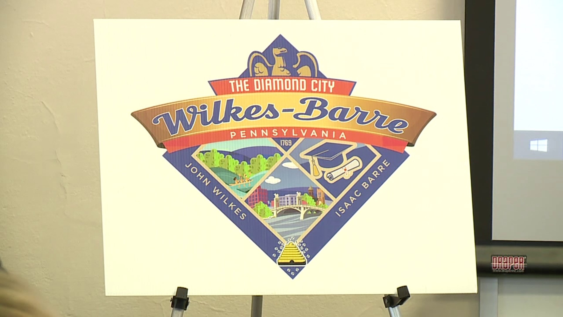Wilkes-Barre debuts new business logo | wnep.com