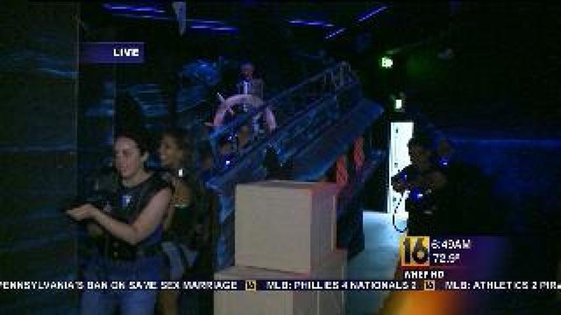 Laser Tag: Team Building | wnep.com