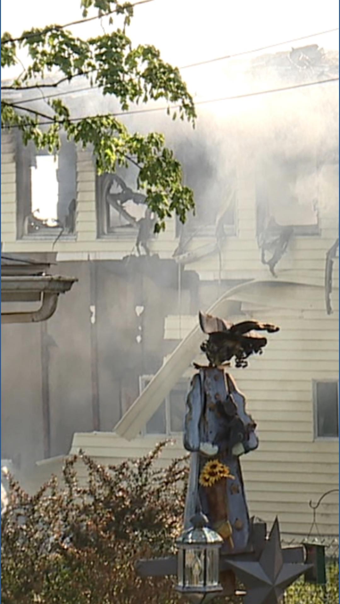 Fire that destroyed home, injured one in Tower City ruled arson | wnep.com