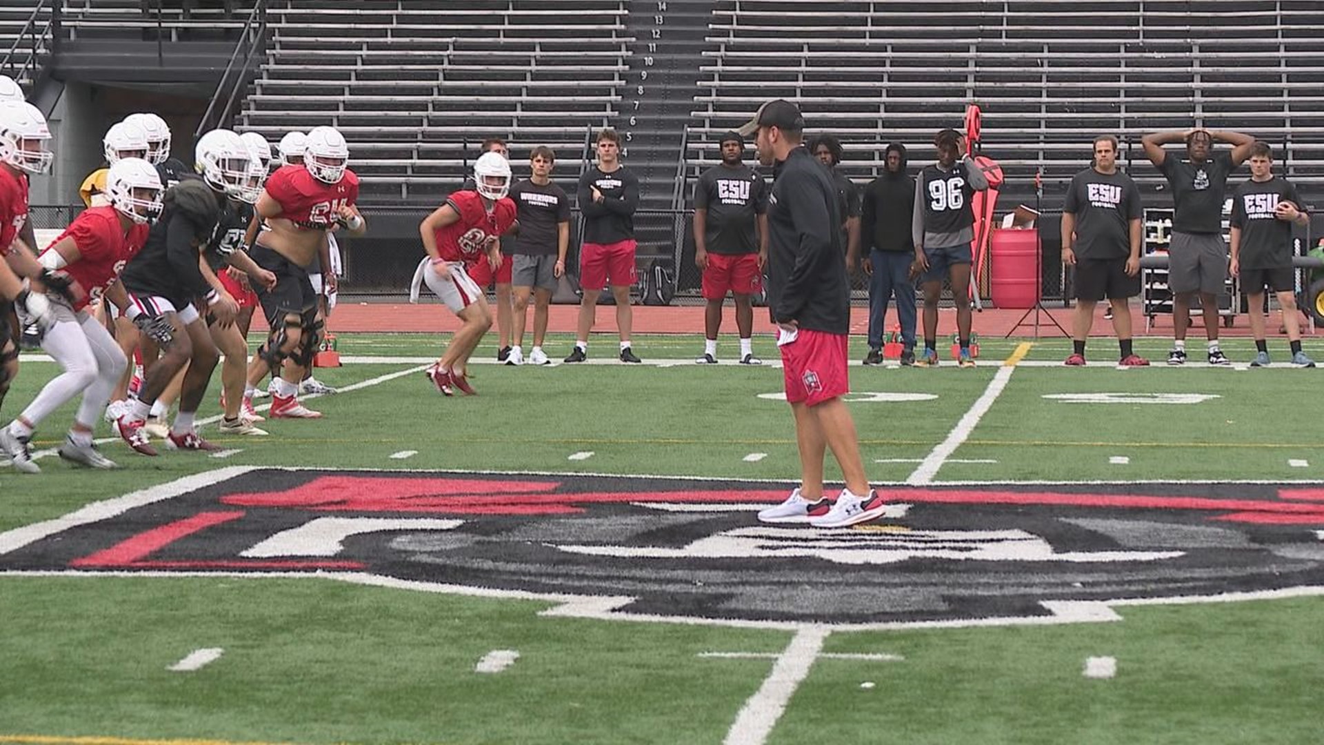 Once A Cavalier Now A Warrior Jimmy Terwilliger Leads The ESU Football ...