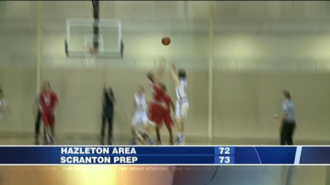 Hazleton Area vs Scranton Prep basketball | wnep.com