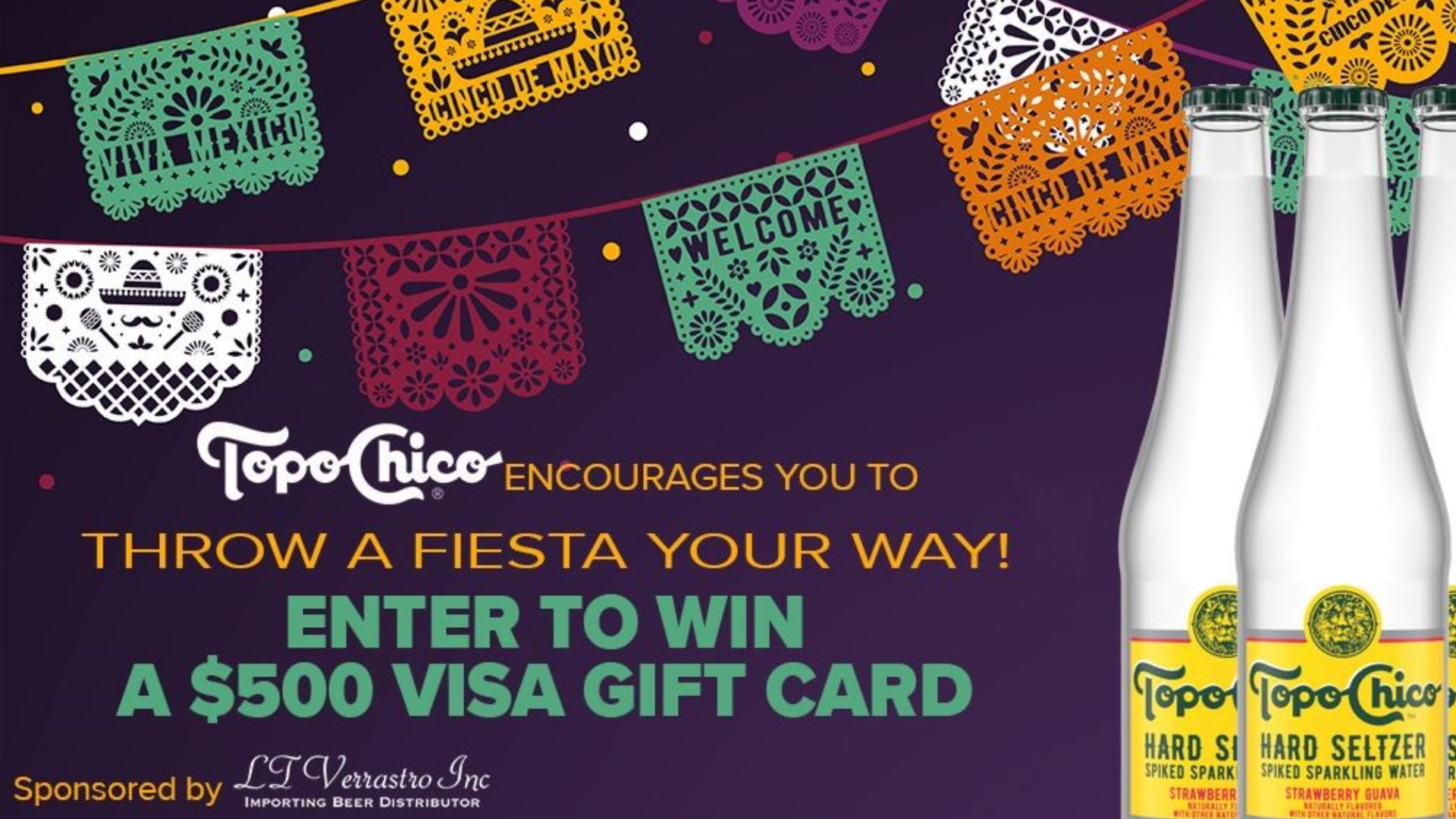Topo Chico $500 Visa gift card giveaway | wnep.com