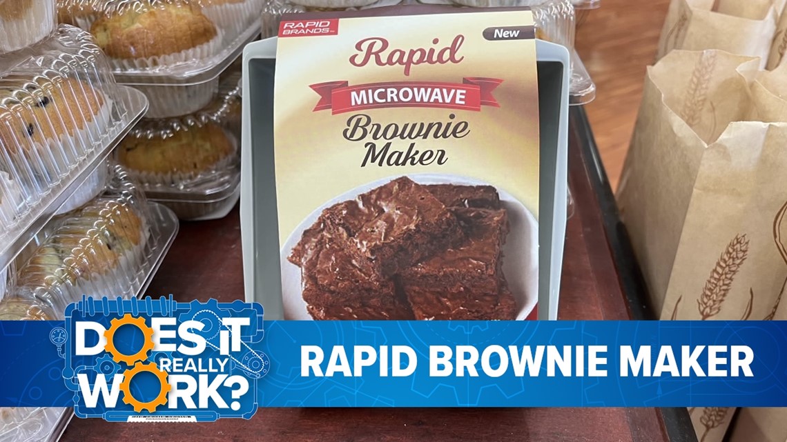 Rapid Brownie Maker product test on WNEP's Does It Really Work | wnep.com