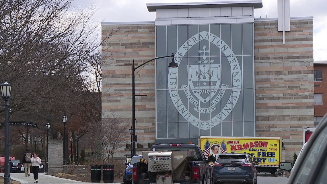 University of Scranton students enjoy rare on-campus St. Patrick's ...