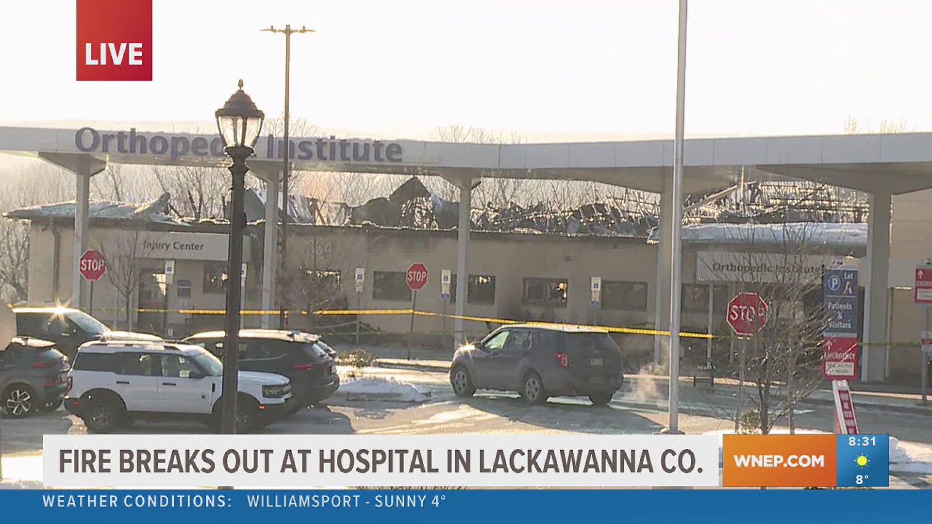 Nearly 80 patients transferred after hospital fire in Dickson City ...