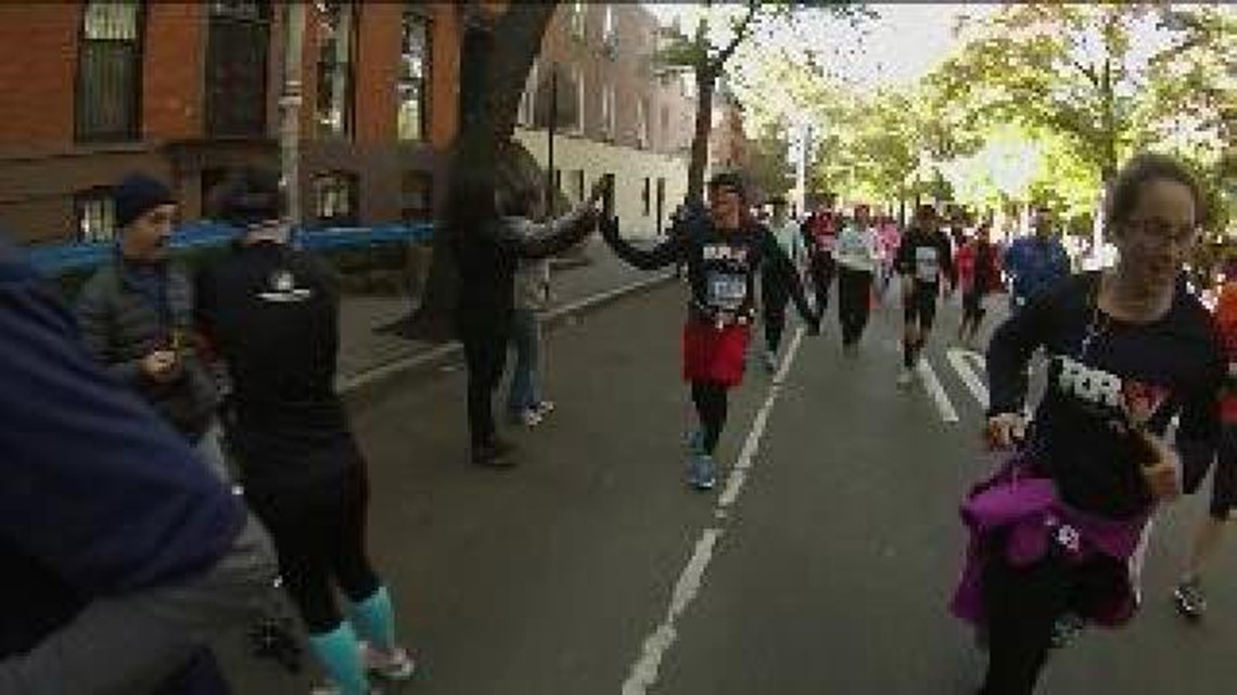 Leckey Time: Unseen Video of Ryan’s Run Team in NYC | wnep.com