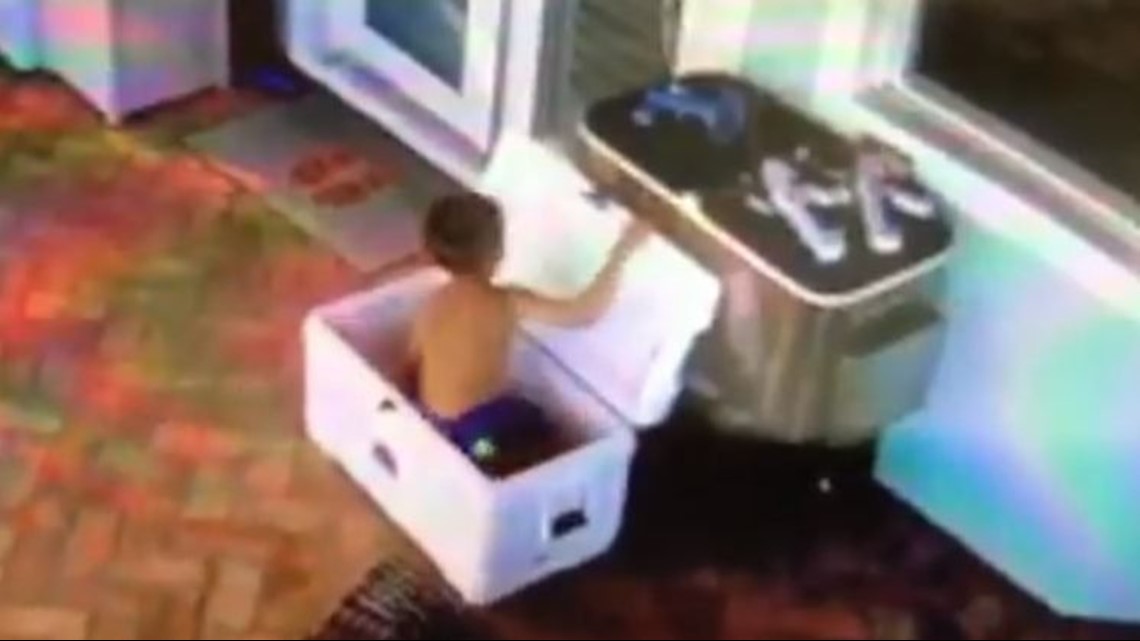 Terrifying Video Shows Child Trapped Inside Igloo Cooler, Prompts ...