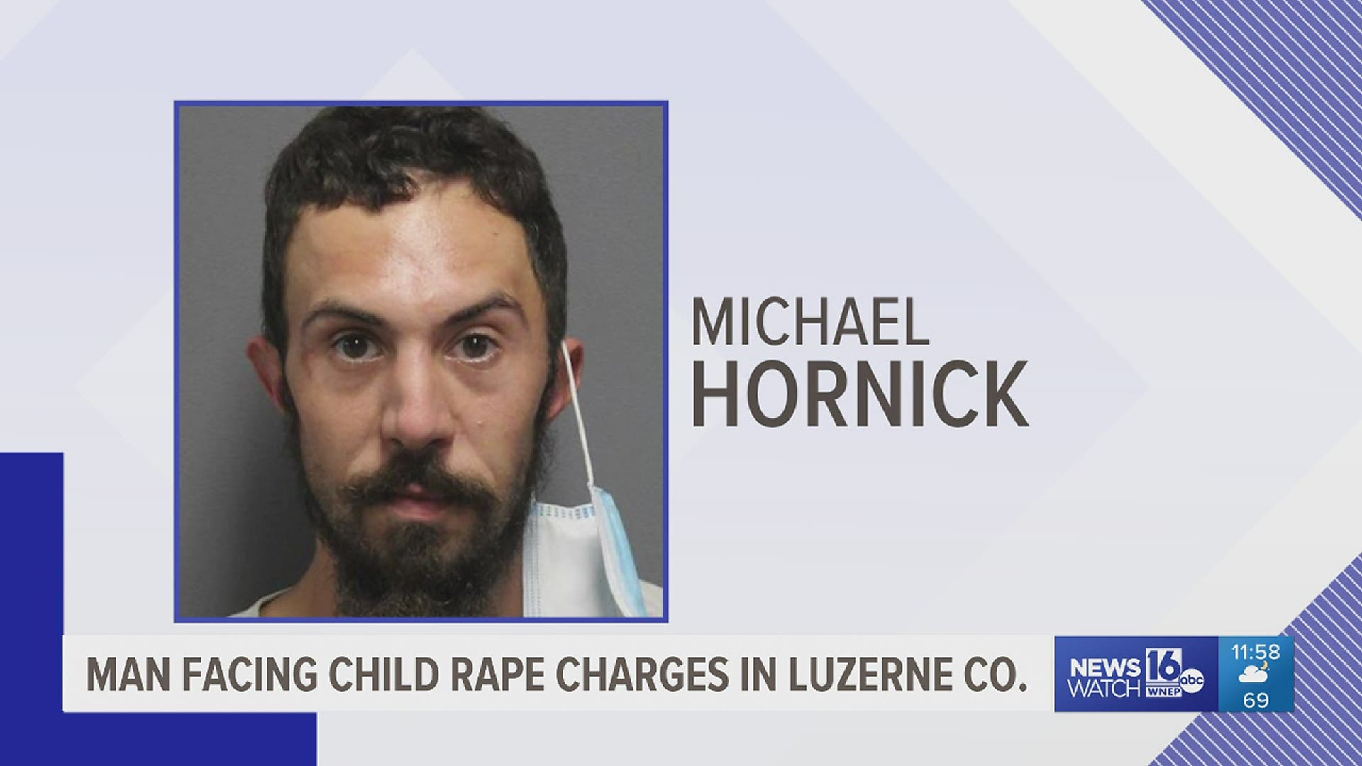 Man facing child rape charges in Luzerne County | wnep.com