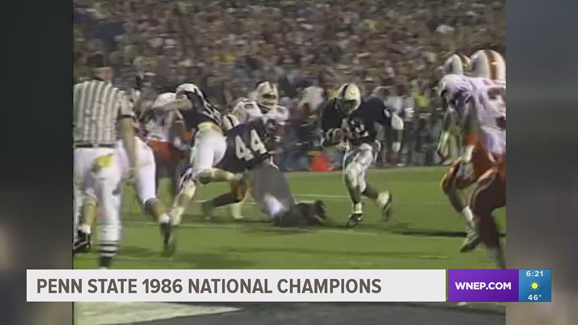 Penn State 1986 National Champions | wnep.com