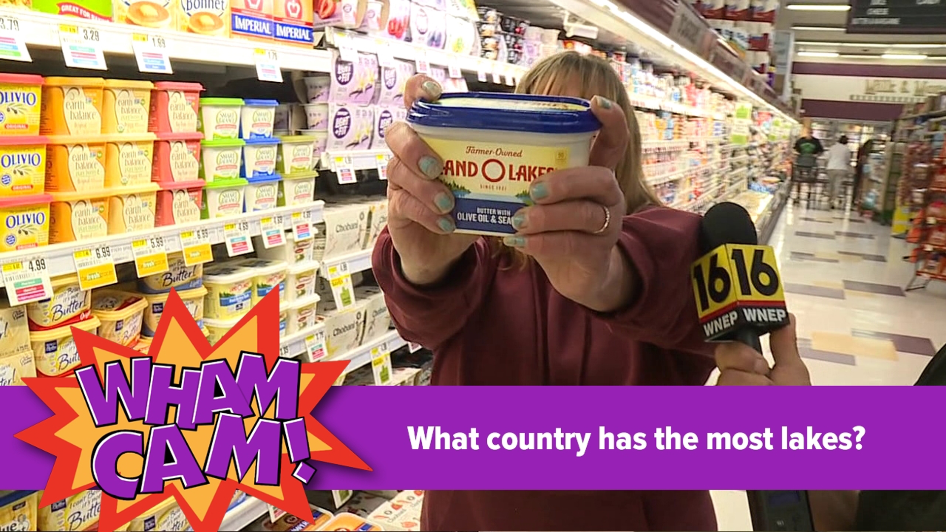 What country has the most lakes? | Wham Cam | wnep.com
