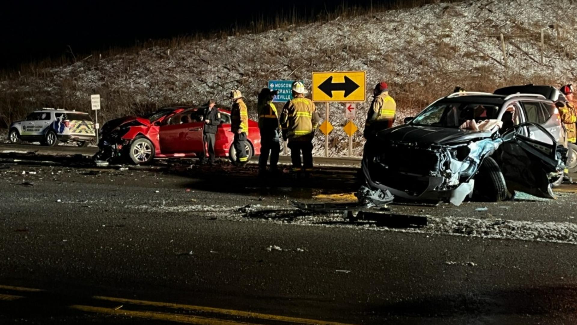 Two taken to hospital after Friday morning crash | wnep.com