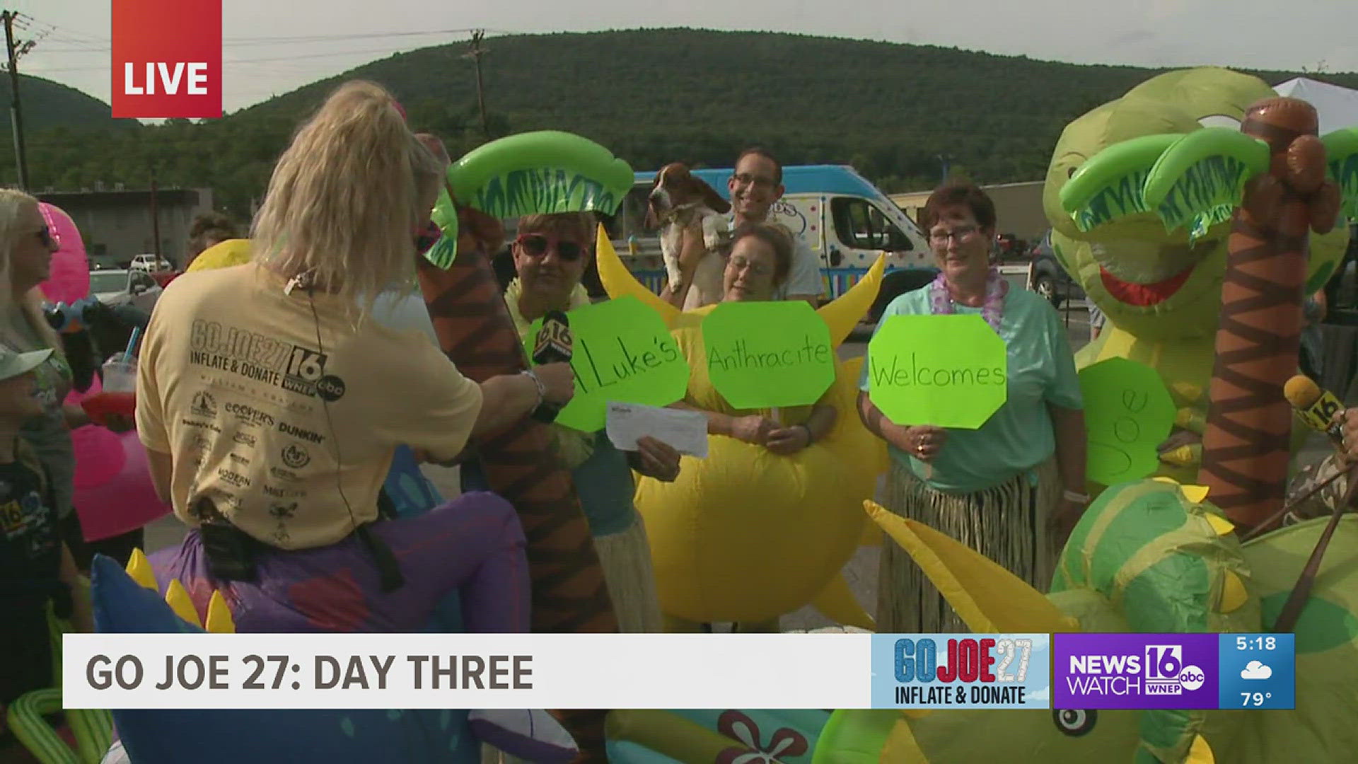 Inflating and donating in Nesquehoning during Day 3 of Go Joe 27 | wnep.com