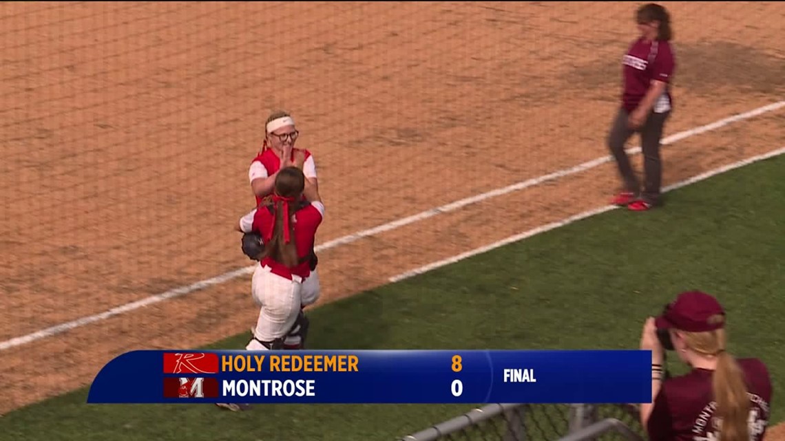 Holy Redeemer Rolls to District Softball Title | wnep.com