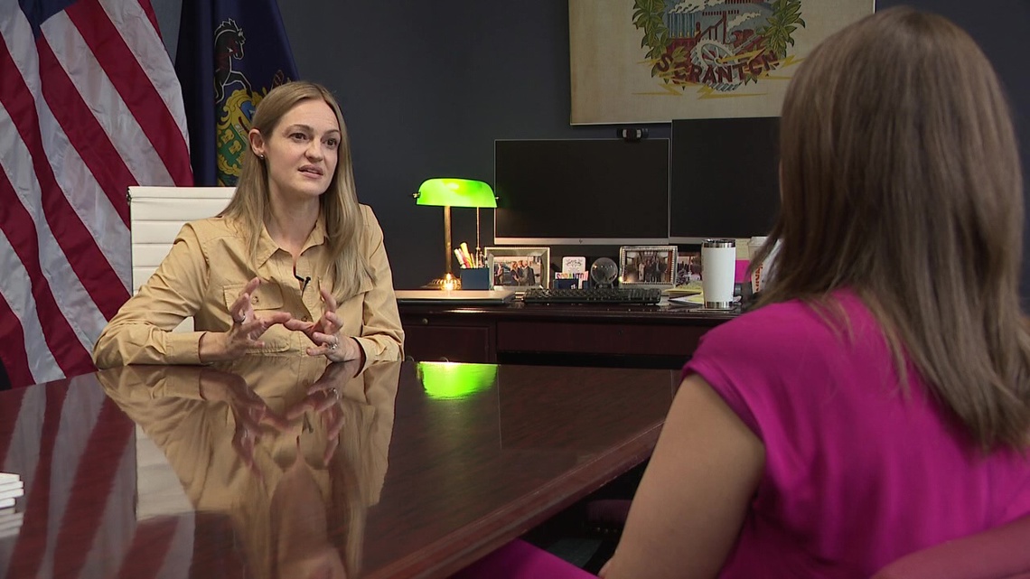 Scranton Mayor Paige Cognetti discusses violence, gangs | wnep.com