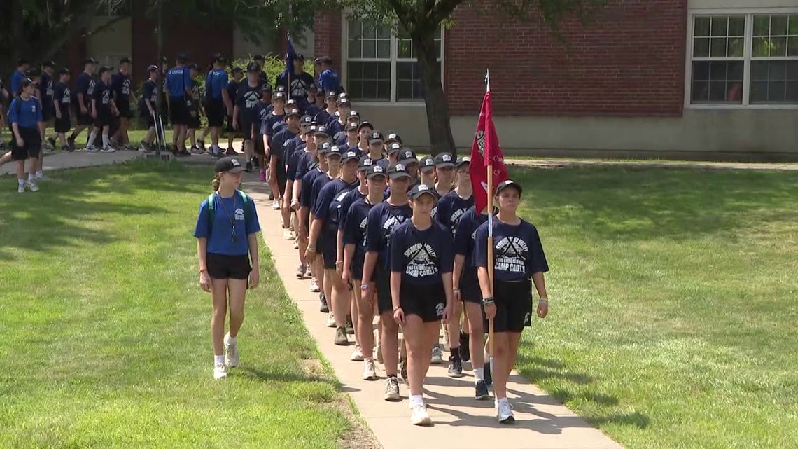 Kids learn law enforcement basics at Camp Cadet | wnep.com