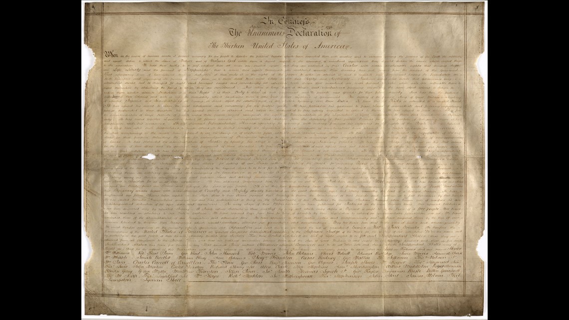 Second Copy of Declaration of Independence Discovered… in England ...