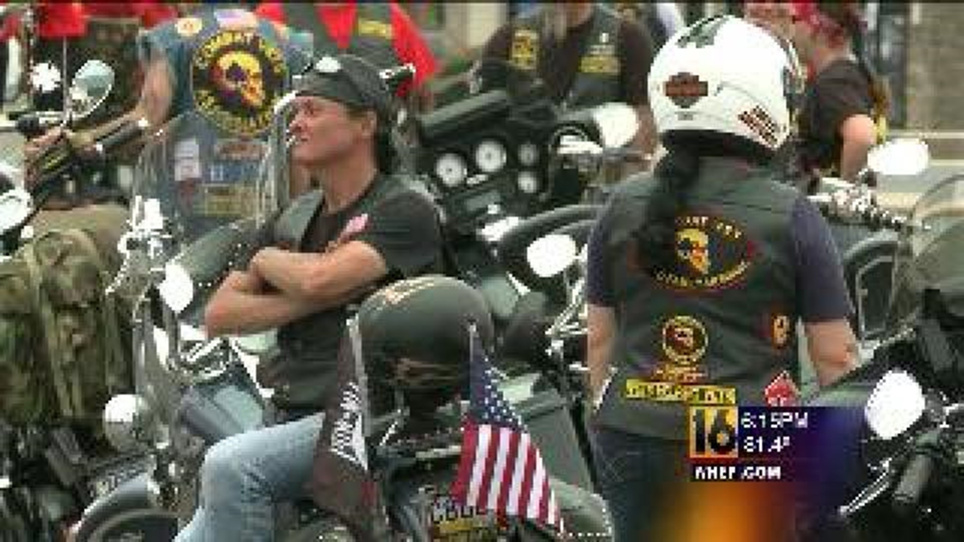 Motorcycle Ride Benefits Injured Marine | wnep.com