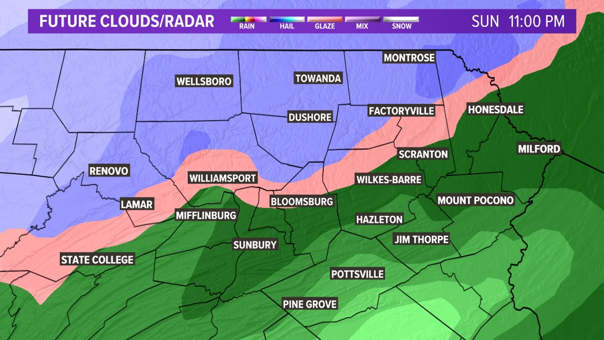 Meteorologist John Hickey provides updates on the storm | wnep.com