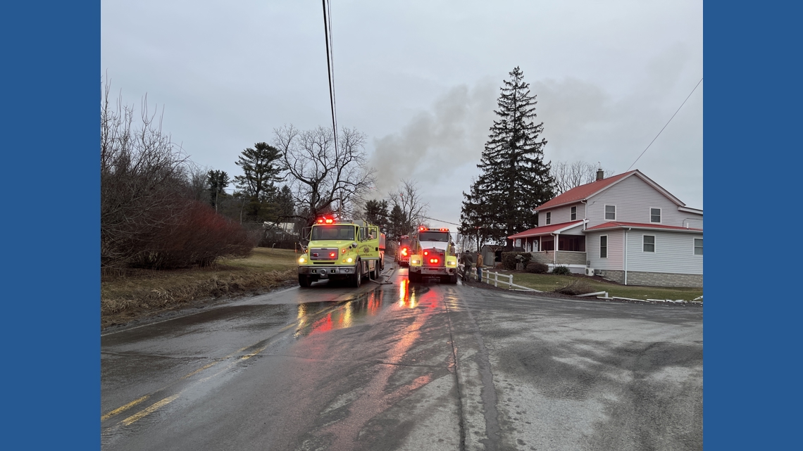 Evacuation order lifted after firefighters battle fire near explosives ...
