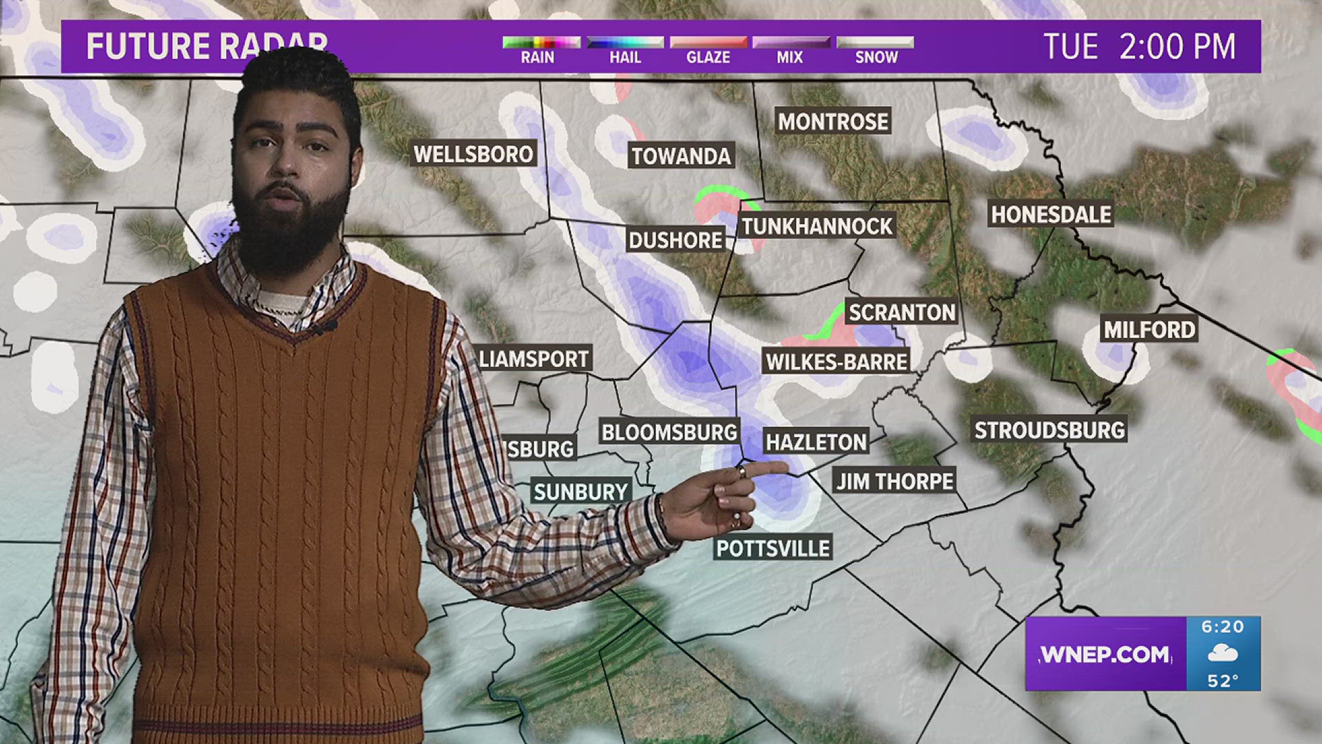 6PM Update: Our first snowflakes of the season incoming as cold air is ...