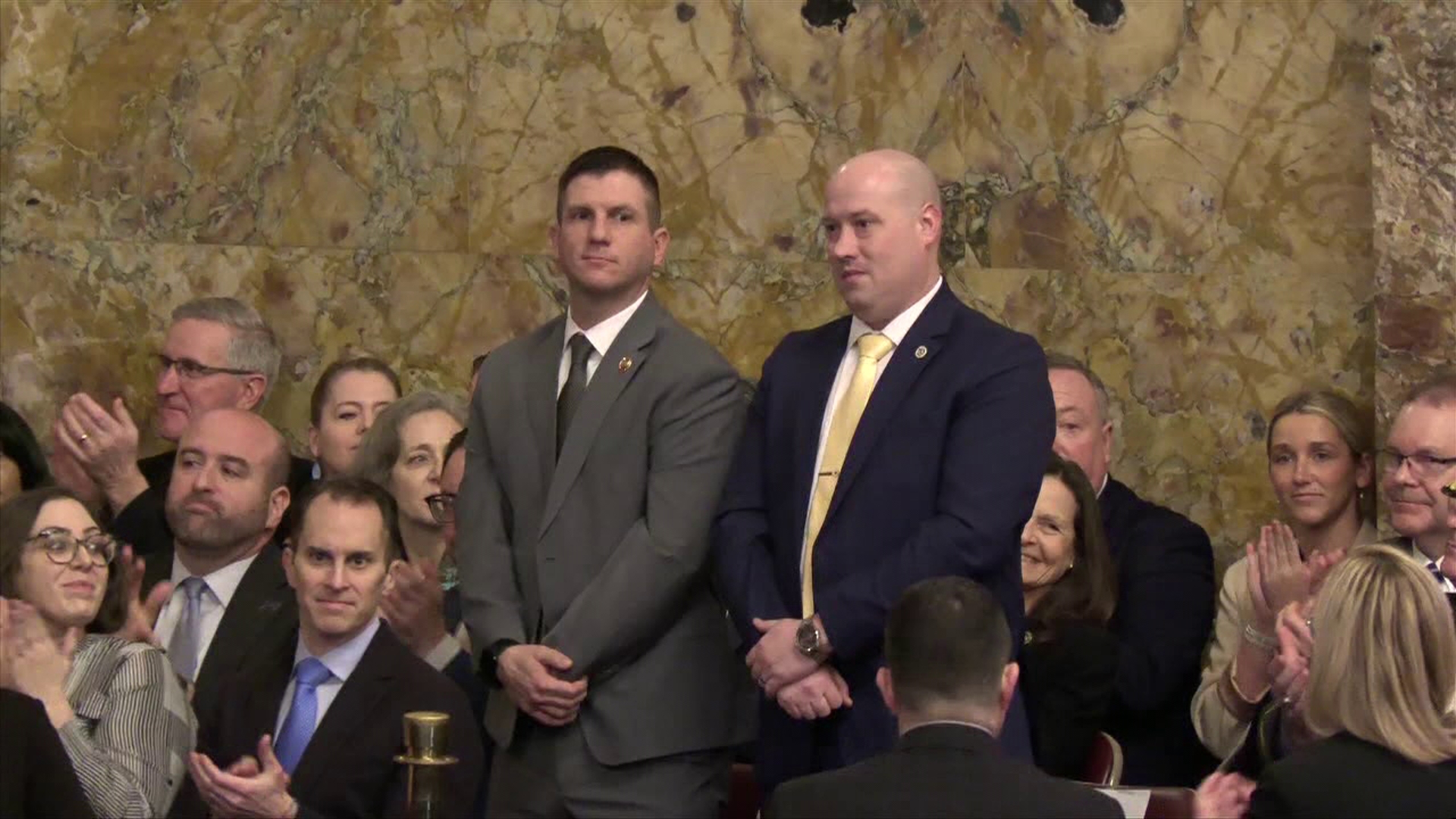 Gov. Shapiro recognizes Wilkes-Barre firefighters in 2025 budget ...
