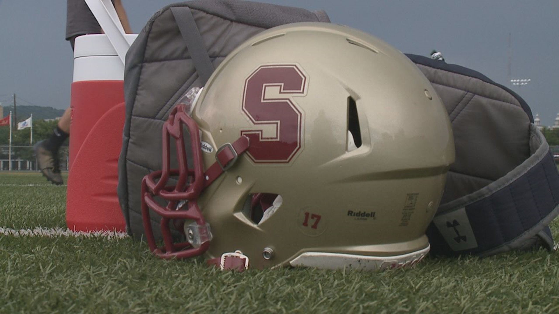 Just Conditioning Drills For The Scranton Knights Football Team As Fall ...