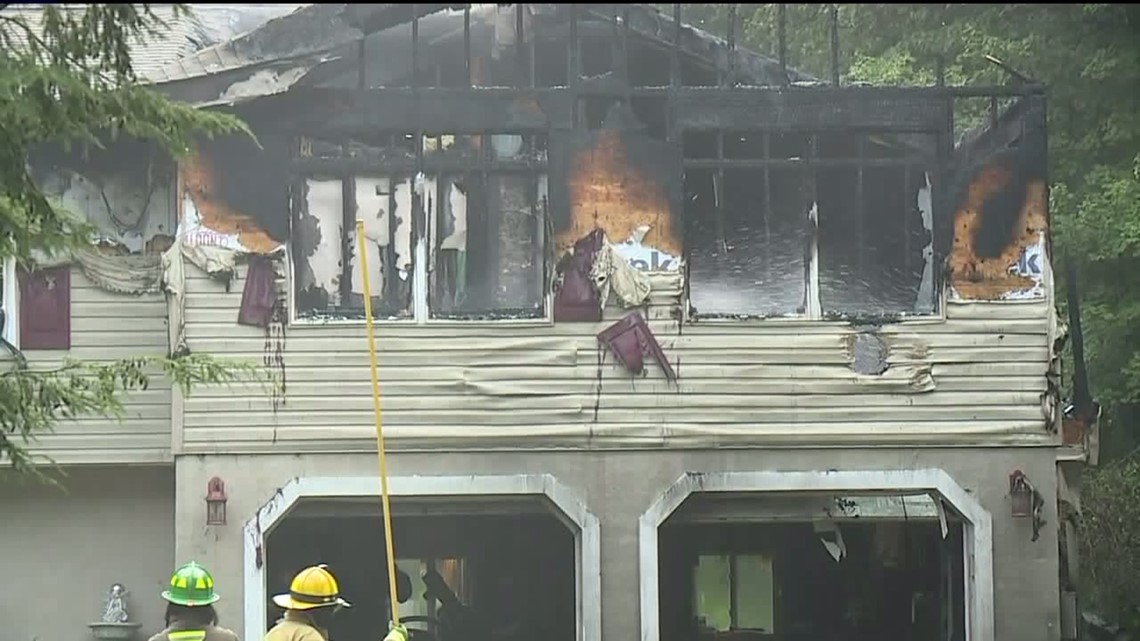 Flames Destroy Home Near Mount Pocono | wnep.com