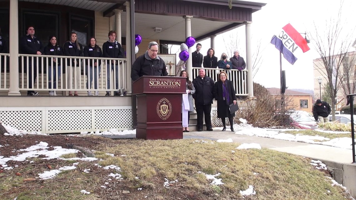University of Scranton students have new space to help those in need ...