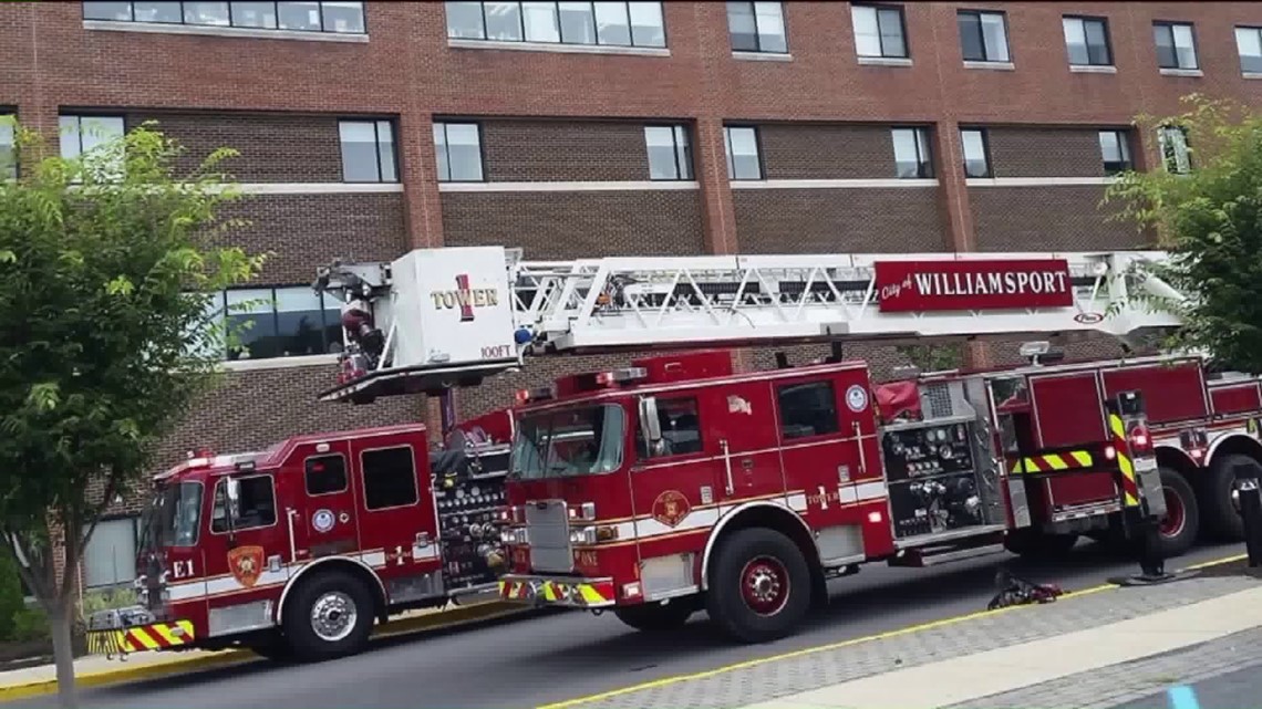 Patient, Workers Burned in Hospital Fire | wnep.com