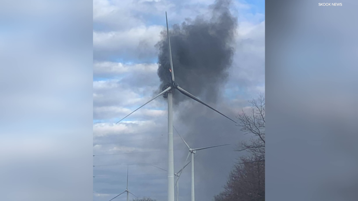Windmill fire in Schuylkill County | wnep.com
