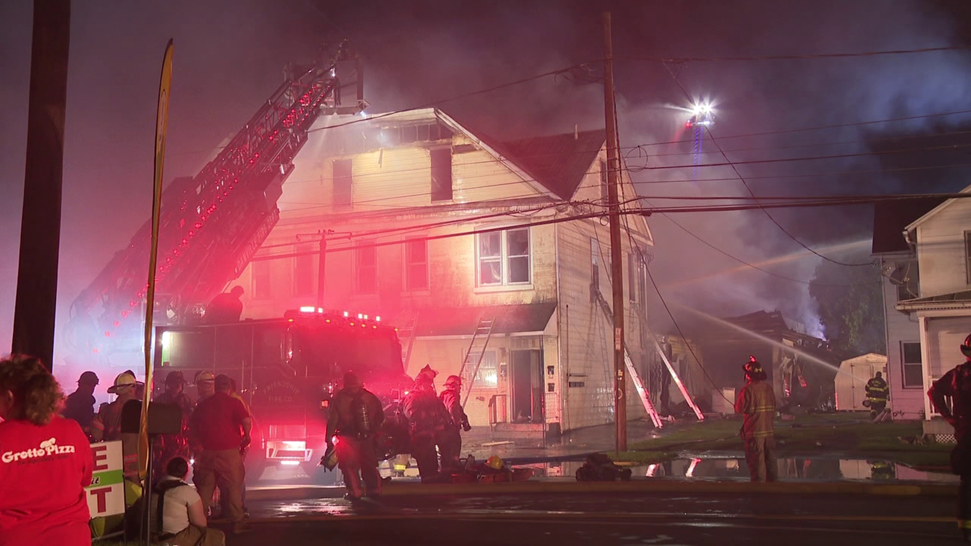Fire breaks out, spreads to multiple buildings, officials say | wnep.com