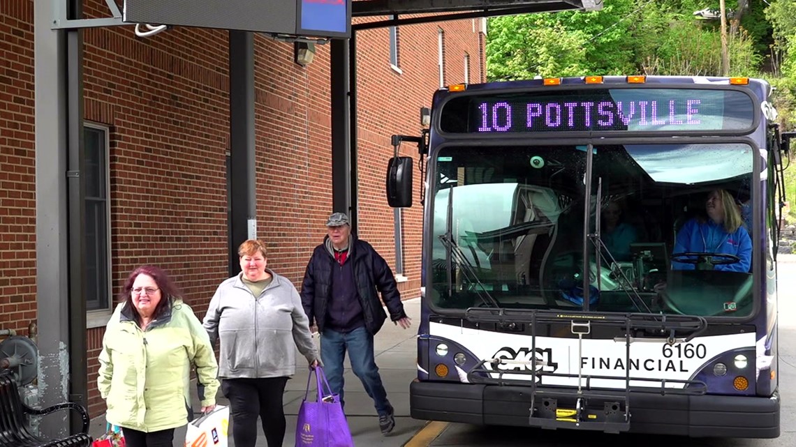 Schuylkill County residents ride bus for free | wnep.com