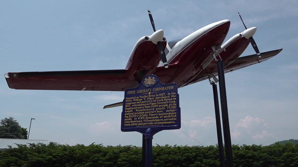 New historical marker in Clinton County recognizes Piper Aircraft ...