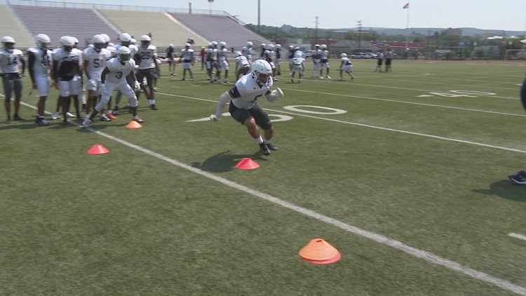Lackawanna College Football Falcons Hold Intersquad Scrimmage | wnep.com