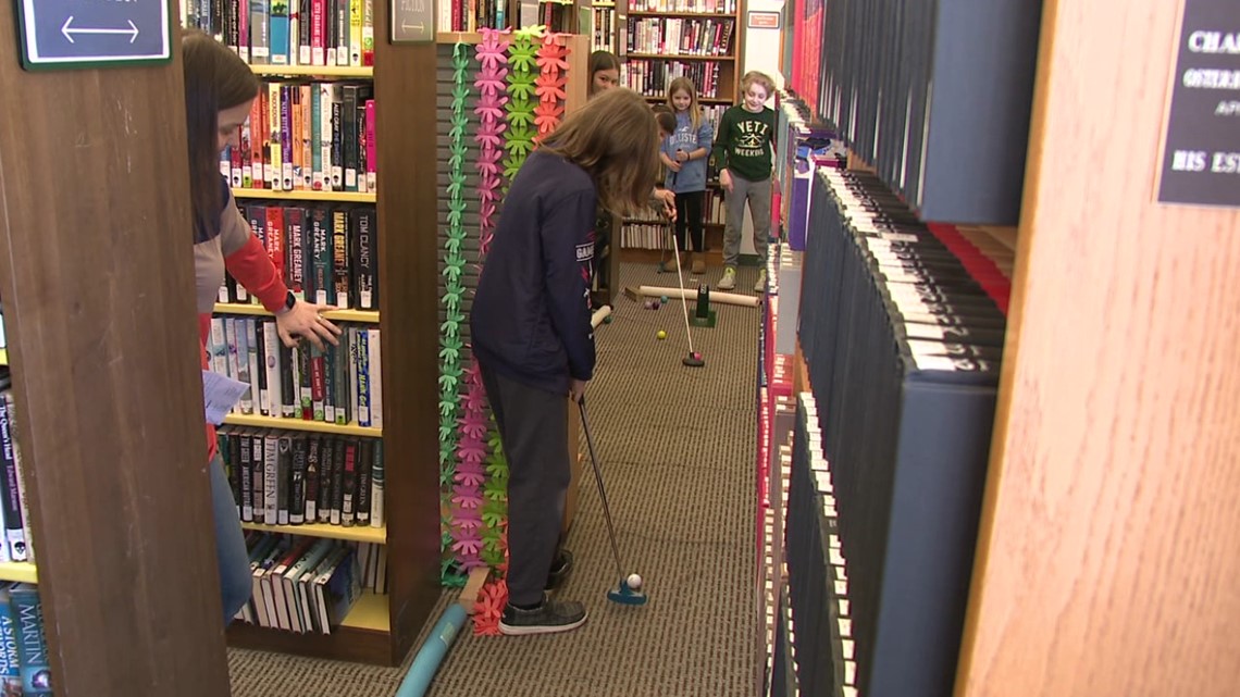 All Fore Books Mini Golf Classic held at Osterhout Free Library | wnep.com