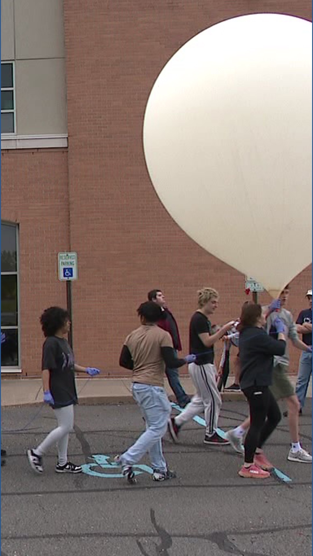 High school students launch high-altitude balloon in Luzerne County ...