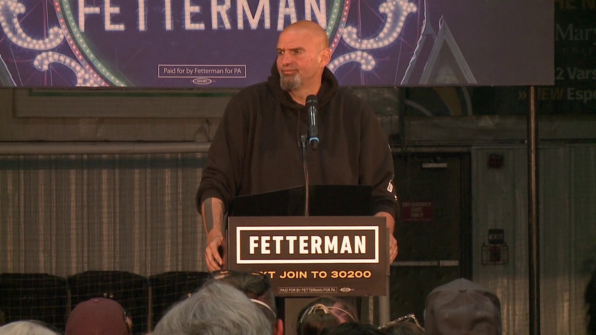 Fetterman campaigns in Scranton | fox43.com