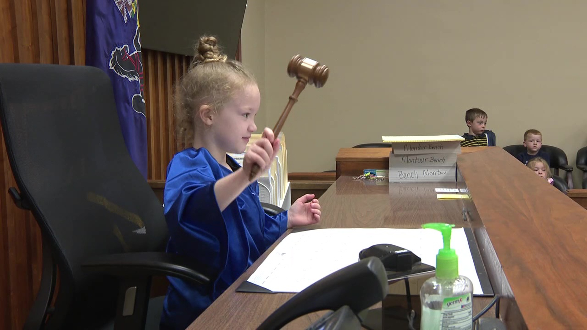 Students learn about the judicial system through fairytale play at ...