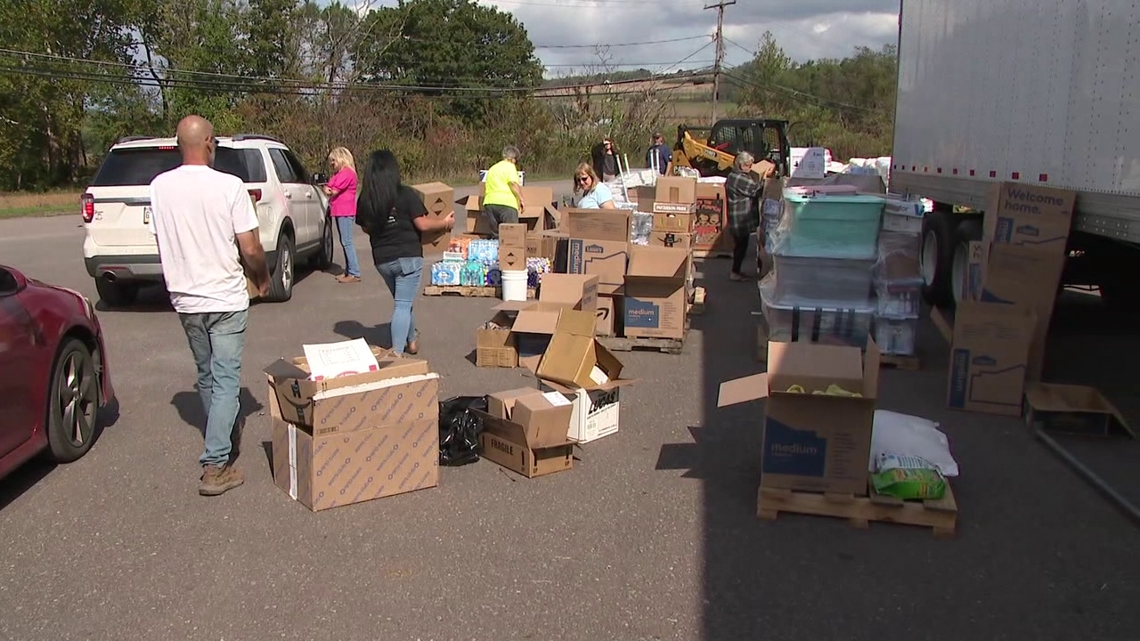 Trucking company helping Hurricane Helene victims | wnep.com