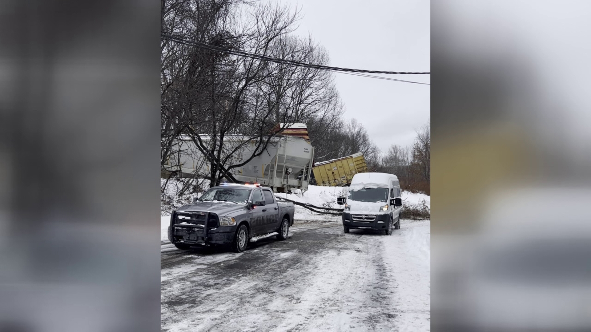 13 train cars derail in Old Forge | wnep.com
