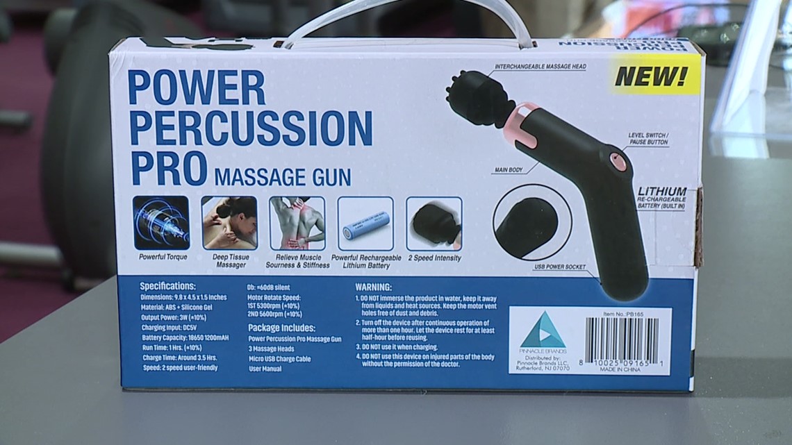 Power Percussion Pro Massage Gun is tested Does It Really Work | wnep.com