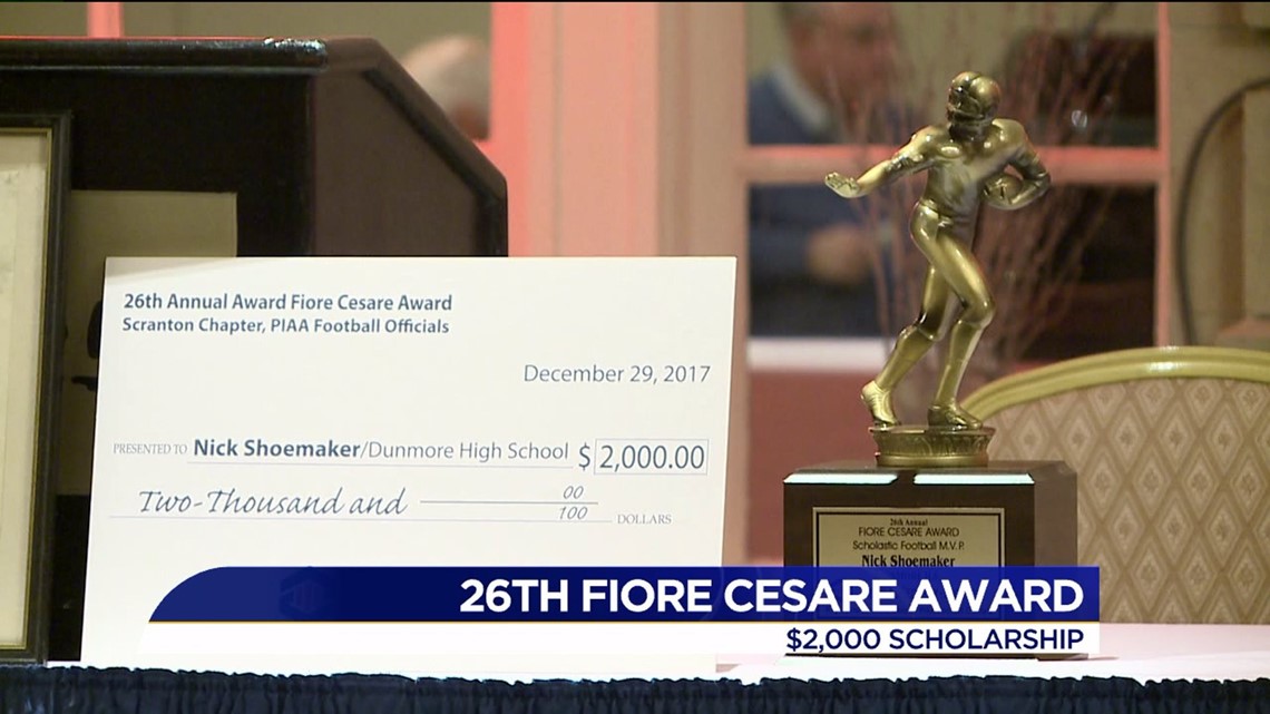 Nick Shoemaker From Dunmore Wins The 26th Annual Fiore Cesare Award ...