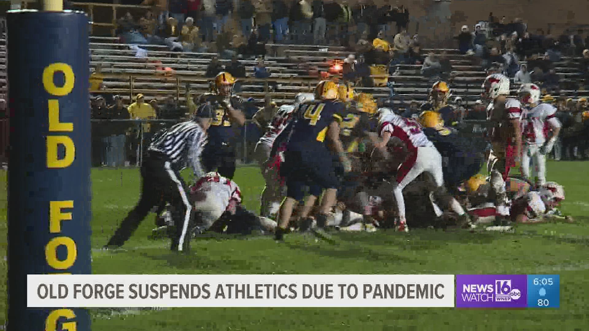 Old Forge School District temporarily suspends athletics | wnep.com