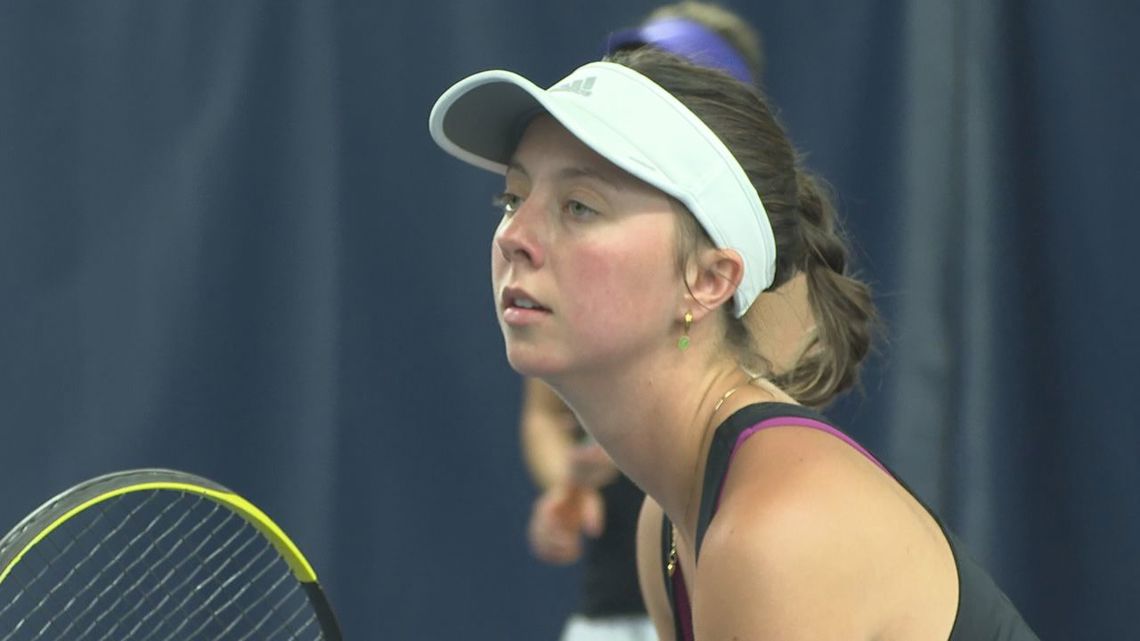 Lily Nowak making her mark for women's tennis program at University of ...