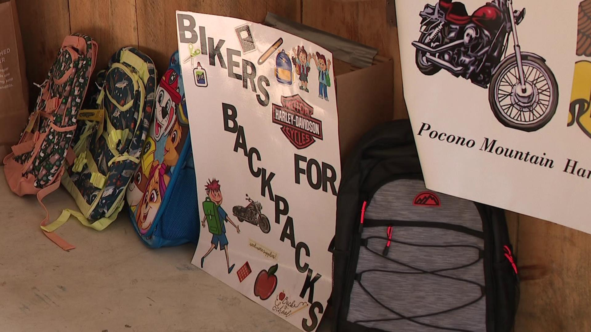 Bikers for Backpacks event helps students in Monroe County | wnep.com