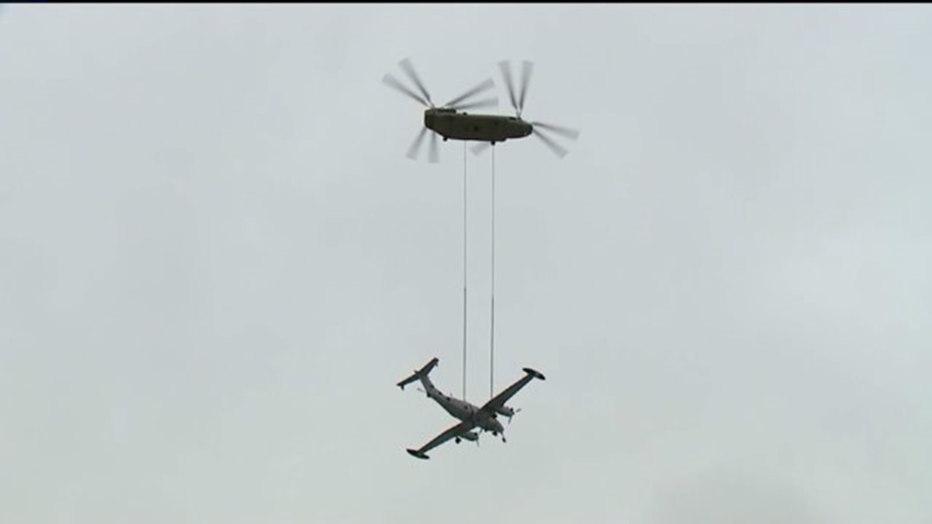 High-flying Mission To Deliver Plane To Depot | wnep.com