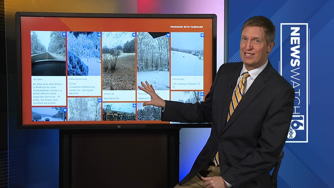 Your photos of Monday morning's snow | wnep.com